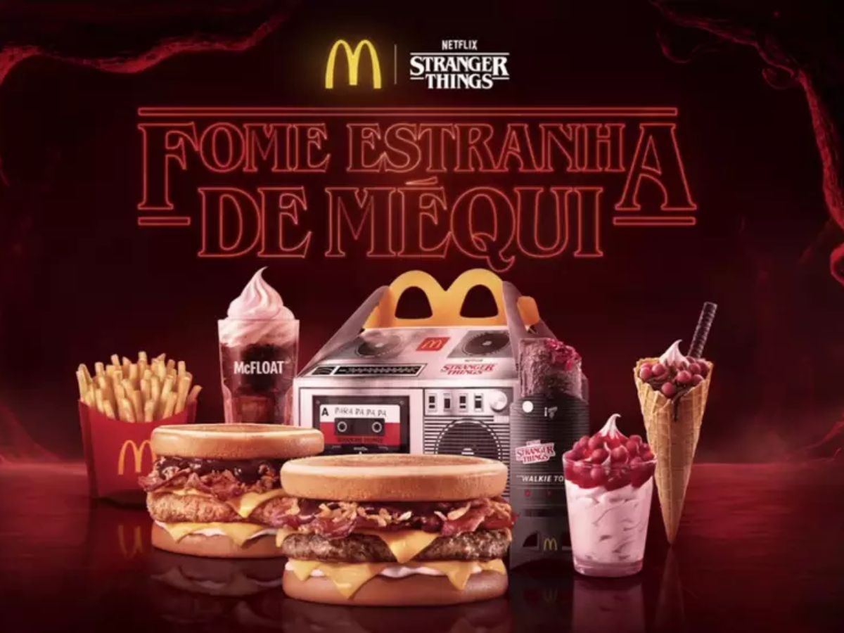 McDonald's lança combo temático de Stranger Things; veja TMC