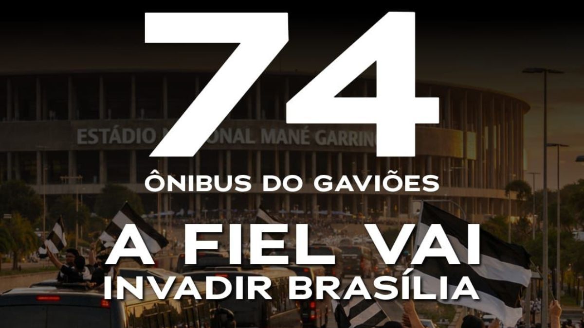 Gaviões da Fiel organiza caravana com 74 ônibus para final da Supercopa ...