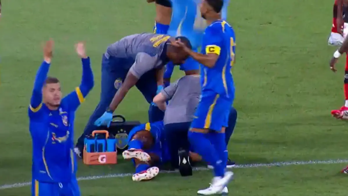 Volante do Sampaio Corrêa sofre convulsão em partida contra o Flamengo ...