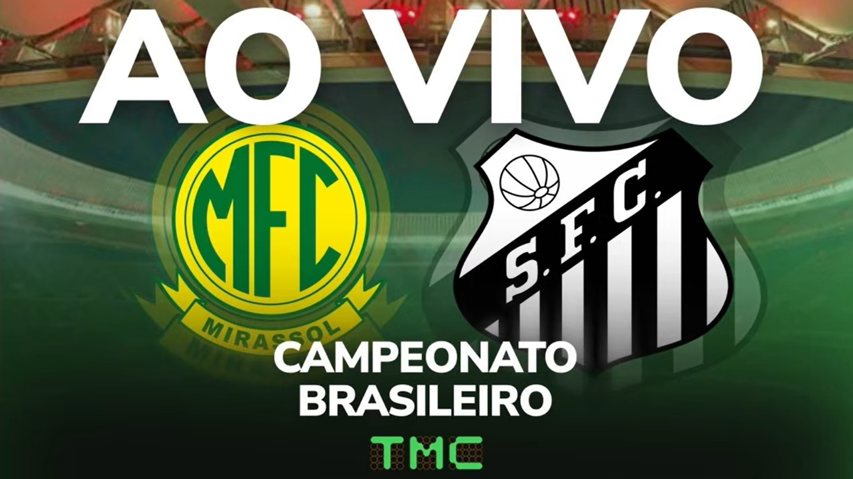 Mirassol x Santos: acompanhe a transmissão da TMC ao vivo | TMC
