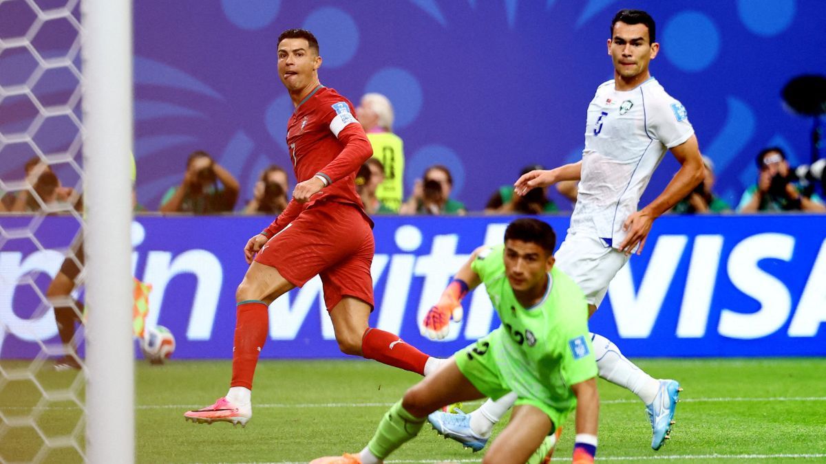 Cristiano Ronaldo desencanta, Portugal goleia Uzbequistão e conquista ...